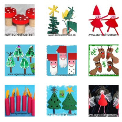 Juleideer for børn « Agnes´ kreative univers